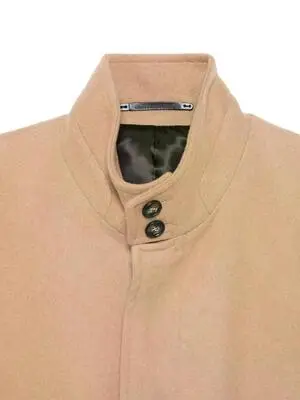 Karl Lagerfeld Single-breasted Coat - Brown