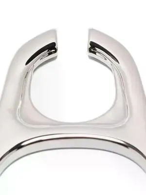 JEAN PAUL GAULTIER Cap-motif Earrings - Silver