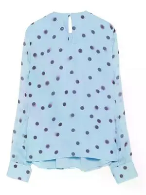 Rochas Polka-dot Blouse