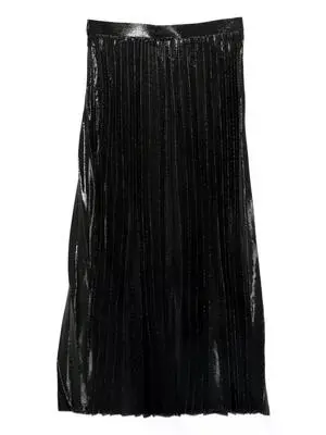 Junya Watanabe Pleated Skirt - Black