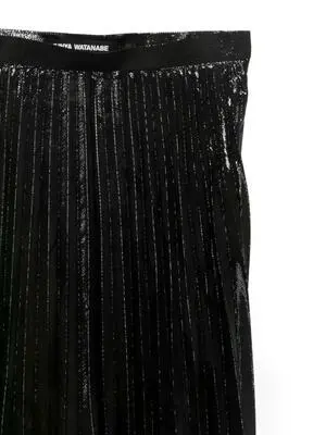 Junya Watanabe Pleated Skirt - Black