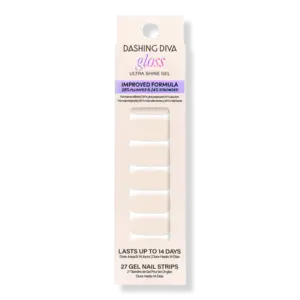 DASHING DIVA Gloss Color Gel Nail Polish Strips - Pointe