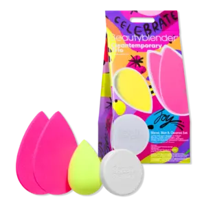 BEAUTYBLENDER Cleantemporary Trio Blend, Blot & Cleanse Set - One-color