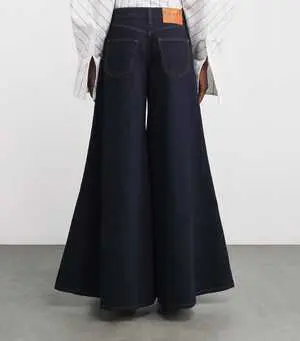 A.W.A.K.E. Mode Wide-leg Jeans - Blue