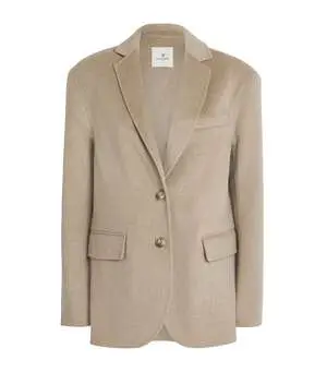ANINE BING Wool-cashmere Quinn Blazer