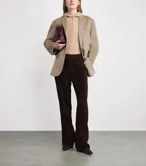 ANINE BING Wool-cashmere Quinn Blazer