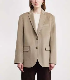ANINE BING Wool-cashmere Quinn Blazer