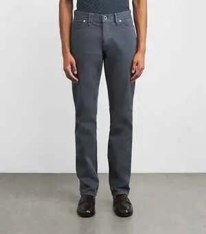 Brioni Organic Cotton Meribel Trousers - Blue