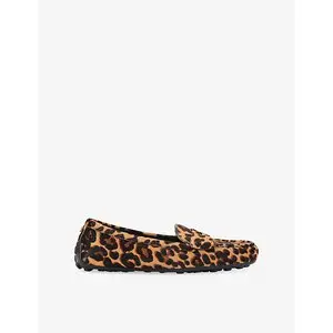 Carvela Avola Leopard Suede Loafers