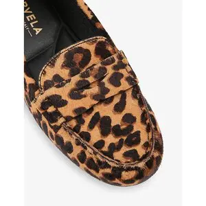 Carvela Avola Leopard Suede Loafers