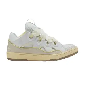LANVIN Curb Sneaker Beige - White