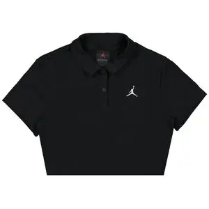 JORDAN Cropped Ribbed Polo