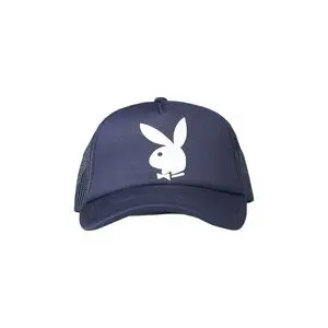 PLEASURES Bunny Trucker Cap - Blue
