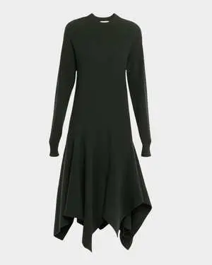 Green Cashmere Dresses