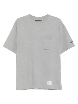 NEIGHBORHOOD Logo-patch T-shirt - Grey