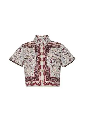 Cara Cara Printed Cotton Shirt