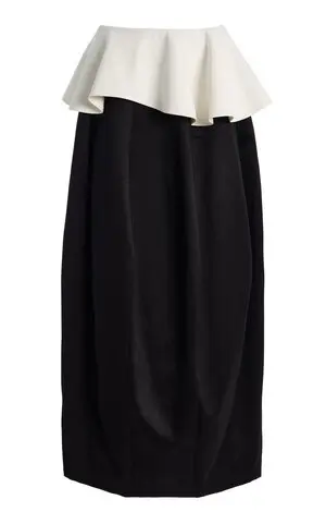 ASHLYN Mara Ruffled Maxi Skirt