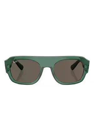 Ray-ban Square-frame Sunglasses - Green