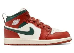 JORDAN 1 Mid Sneakers - Sail/pure Platinum/redstone