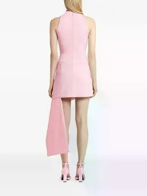 COURREGES Asymmetric High-neck Dress