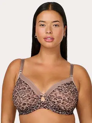 Victoria's Secret Curvy Couture No-show Lace Unlined Bra - Print