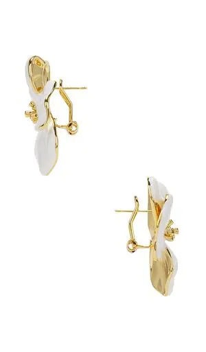 Shashi Millefeuille Floral Earrings