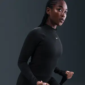 Nike Pro Dri-fit Long-sleeve Top - Black