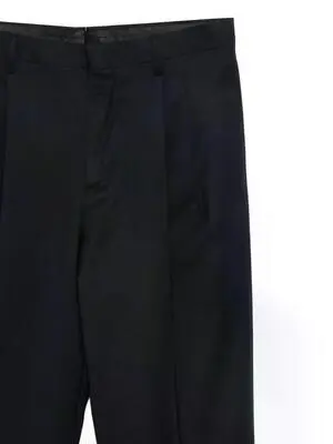 LARDINI Virgin Wool Straight-leg Trousers