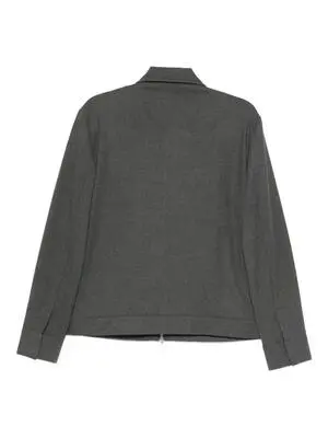 Karl Lagerfeld Zip-up Shirt Jacket