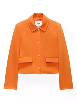 Msgm Collared Jackets For Women