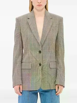 MSGM Checked Blazer