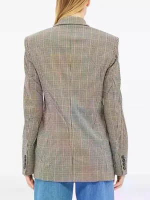MSGM Checked Blazer