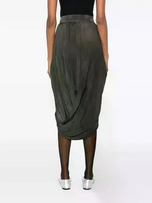 UMA WANG Asymmetric Skirt - Grey