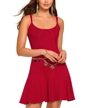 Ramy Brook Lidia Ribbed Knit Dress