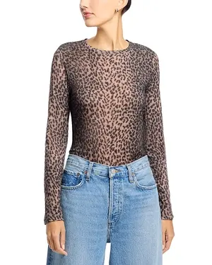 Majestic Filatures Animal Print Tops