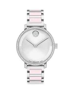 Movado Bold Evolution 2.0 Watch, 34mm - Silver/silver