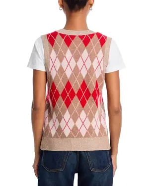 RE/DONE Argyle Vest