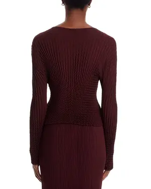 Issey Miyake Spongy Cardigan Sweater