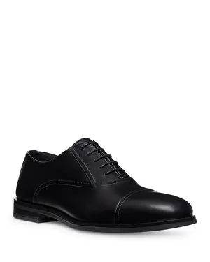 STUART WEITZMAN Club Classic Oxfords - Black