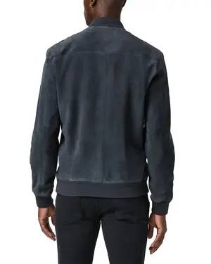 Paige Suede Bomber Jacket