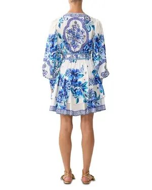 Camilla Silk Frill Dress