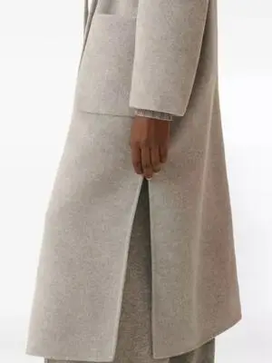 Fabiana Filippi Belted Patch-pocket Coat