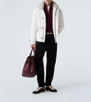 Brunello Cucinelli Shearling-lined Jacket