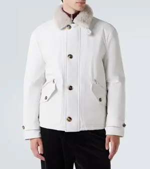 Brunello Cucinelli Shearling-lined Jacket