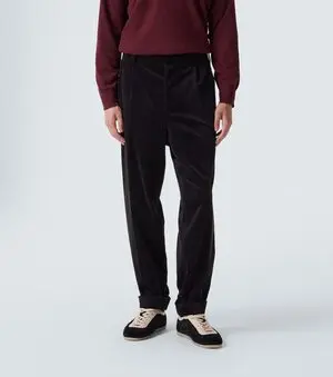 Brunello Cucinelli Cotton-blend Corduroy Straight Pants