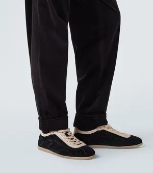 Brunello Cucinelli Cotton-blend Corduroy Straight Pants