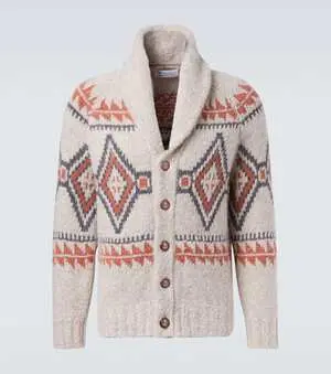 Brunello Cucinelli Printed Cardigans For Men