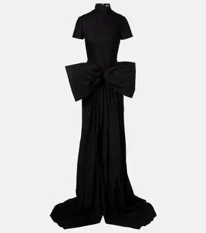 David Koma Bow-detail Gown