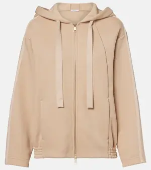 Max Mara Omelia Cotton Sweatshirt - Beige
