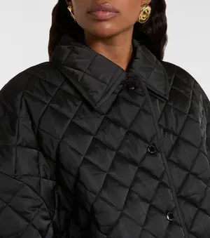 TOTEME Quilted Snap-buttoned Jacket